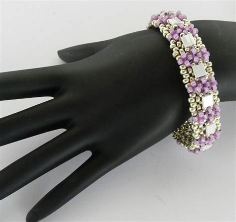 Beading Pattern Tutorial Bangle Pondo Etsy