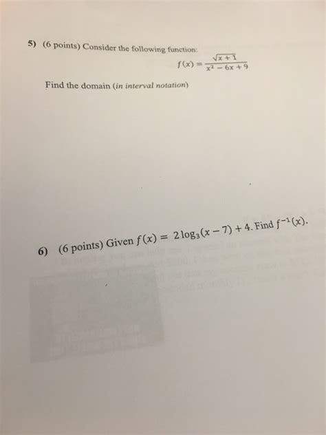Solved Points Consider The Following Function F X Chegg Com