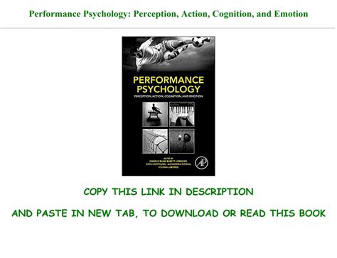 Pdf Download Performance Psychology Perception Action