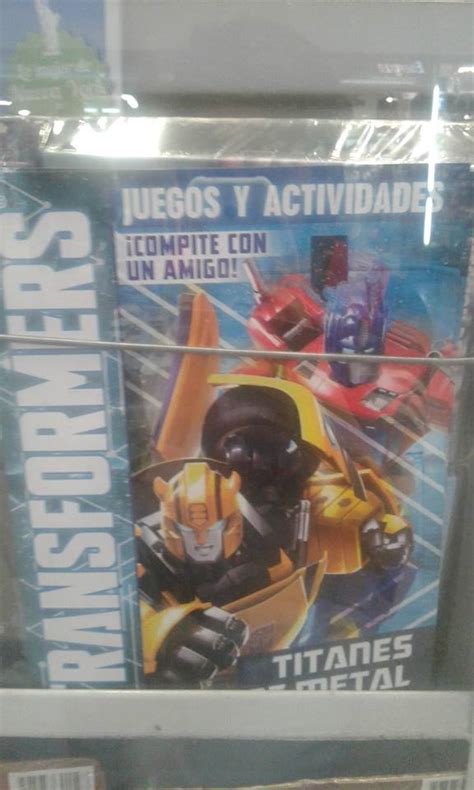 Transformers Activity Book Evergreen Designs Spotted In Argentina
