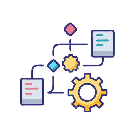 Business Process Icon Stock Vector Illustration Of Economy 352796443