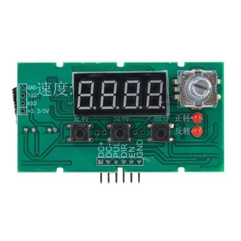 Promo Modul Kontrol Kecepatan Motor Stepper Dc 8 24v Dengan Display Digital Diskon 28 Di Seller