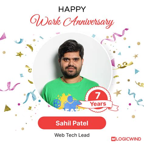 Logicwind On Linkedin Logicwind Surat Itcompany Workanniversary Teammember Techlead