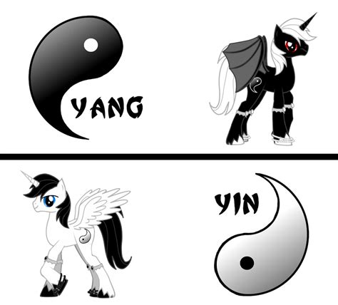 Mlp Yin And Yang By Darkbane On Deviantart