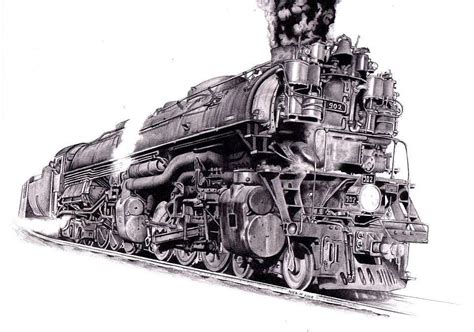 Locomotive Drawing At Explore Collection Of