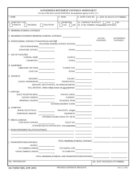 Da Form 7405 Fill Out Sign Online And Download Fillable Pdf