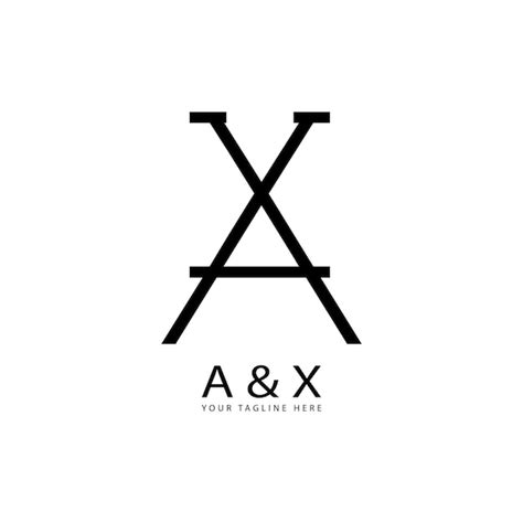 Premium Vector A X Logo