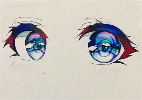 How To Draw Anime Eyes With Pencil