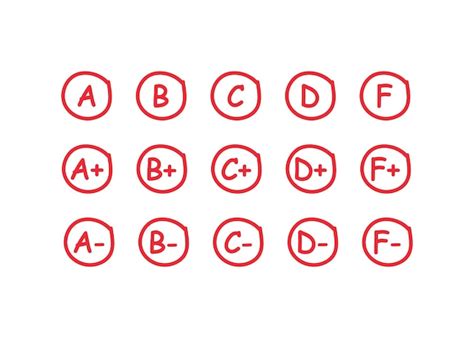 Klassencijfers Met Cirkels Plussen Minnen Pictogramreeks