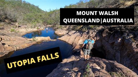 Drone Footage Waterfall Creek Utopia Falls Mount Walsh National Park