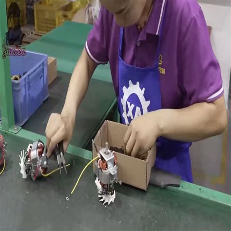 Incredible Efficiency。large Scale Mass Production Process For Small Motors Engine Production