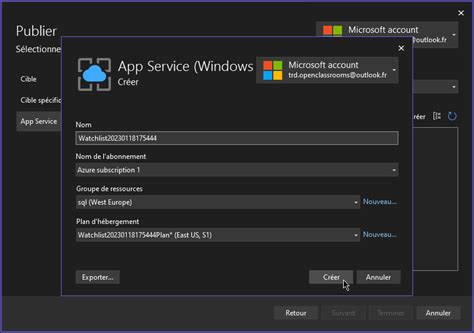 Publiez votre application Développez une application ASP NET Core avec le modèle MVC
