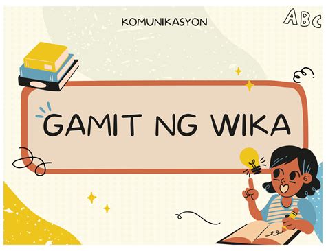 SOLUTION: Gamit ng Wika - Studypool
