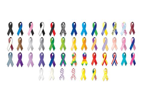 Awareness Ribbons Cause And Color Guide