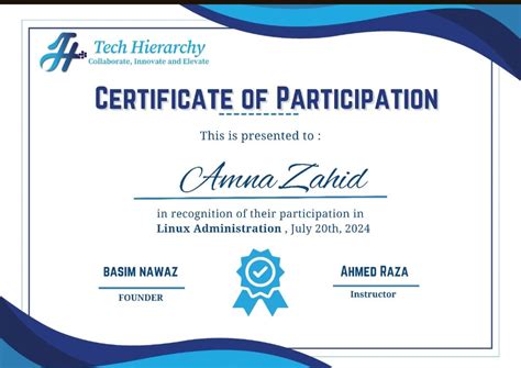 Amna Zahid On Linkedin Techhierarchy Linkedin Linuxadministration Continuouslearning