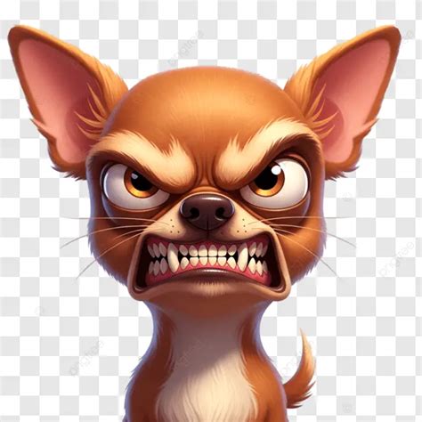 Mad Chihuahua Cartoon