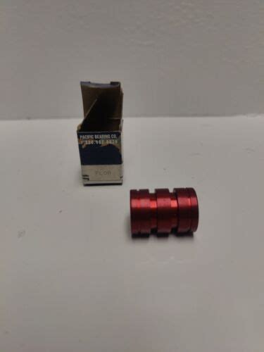 Pacific Bearing Linear Bearing Fl08 Red 500 Nos Ebay