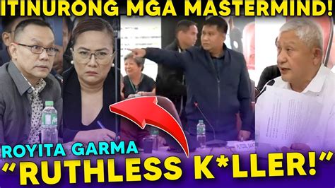 Royina Garma At Edilberto Leonardo Itinurong Utak Sa Pagptay Kay Pcso Board Sec Wesley