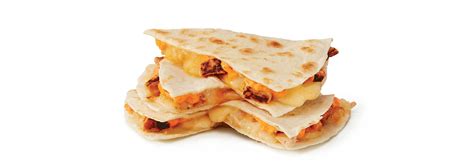 New Four Cheese Chicken Quesadilla Taco Johns
