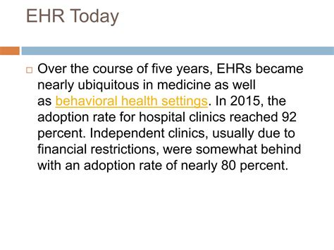 Components Of Ehr Pptpptx