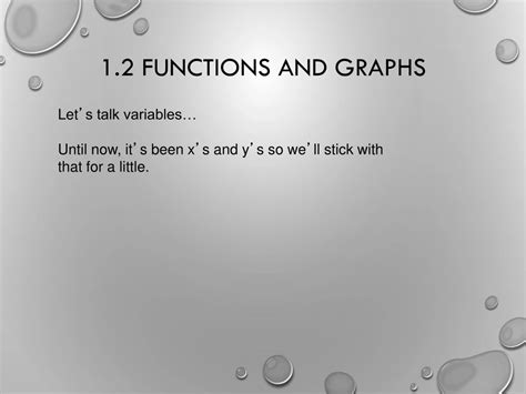Ppt 12 Functions And Graphs Powerpoint Presentation Free Download