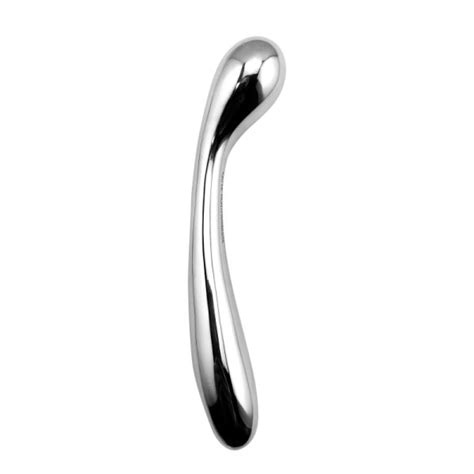 Steel Dildo G Spot Wand Curved Metal Sex Toy Anesidora