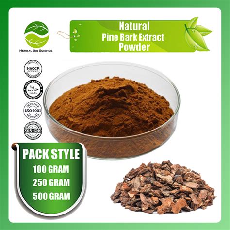 【natural】pine Bark Extract Powder Improve Immunity Skin Supplement