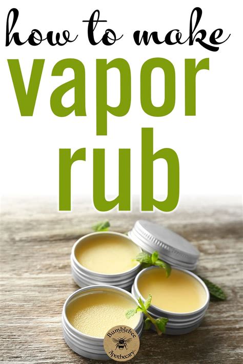 Vicks Vapor Rub Essential Oil Recipe At Leonard Richey Blog