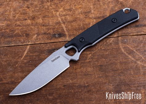 Kershaw Knives Steppe Black Polypropylene Stonewashed D2 Tool
