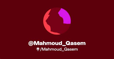 mahmoud qasem twitter instagram linktree