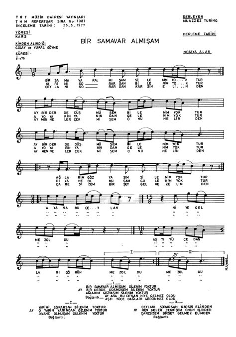 Bir Samavar Almışam