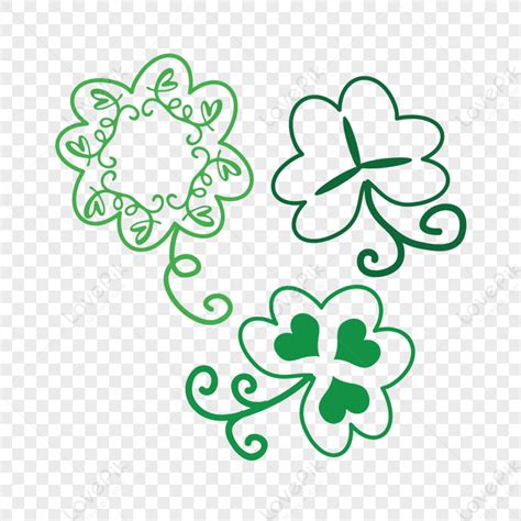 녹색 잎 간단한 장식 요소 Svg만화기하 Png 일러스트 무료 다운로드 Lovepik