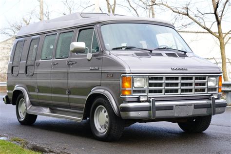 No Reserve 1991 Dodge B250 Mark Iii Conversion Van For Sale On Bat