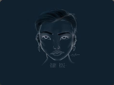 Ruby Rose Drawing Wiki Art Amino