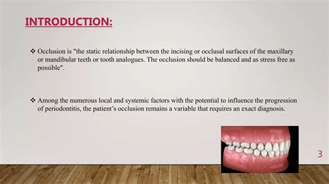 Occlusal Evaluation And Therapy Pptx