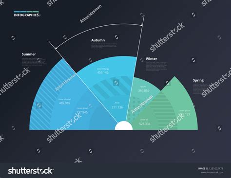 Infographics Data Chart Vector Illustration Stock Vector Royalty Free 1251002473 Shutterstock