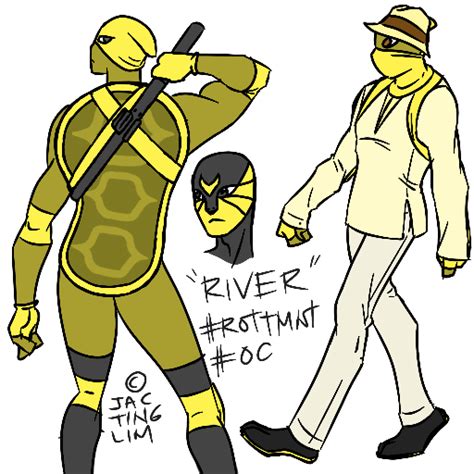 My Rottmnt Turtle Oc River By Riverhayashi