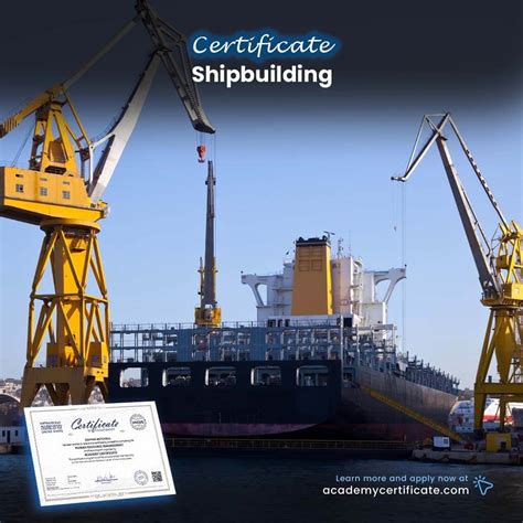 Shipbuilding Certificate Academy Certificate
