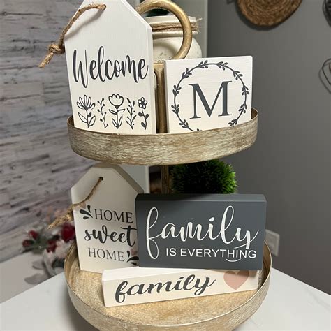 Everyday Home Tiered Tray Diy Kit Home Decor Youcandoitdiykits