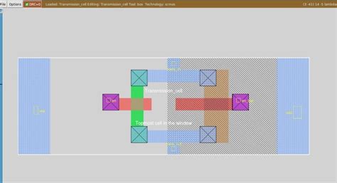 Layout Design For Transmission Gate Download Scientific Diagram