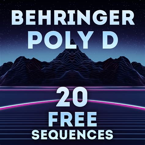 Behringer Poly D Presets Soundsets Soundbanks Sounds Sound Packs