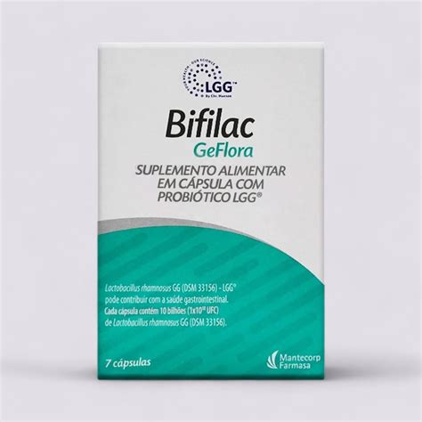 Bifilac Geflora 7 Cápsulas Suplemento Probiótico Famivita