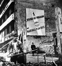 The Cold War The Marshall Plan And The Reconstruction Of Europe