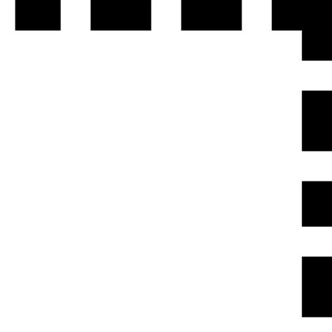 Box Outer Light Dashed Up Right Vector Svg Icon Svg Repo
