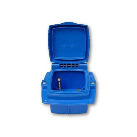 Caja Capsembutir Azul Vacia 16a Abc Electric