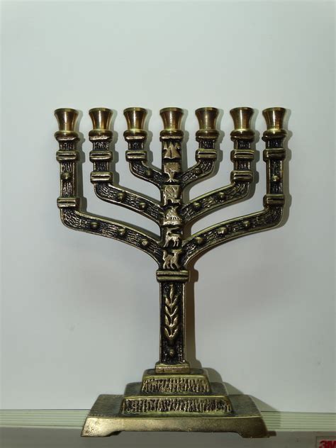 Vintage Menorah Israel At Bonnie Vincent Blog