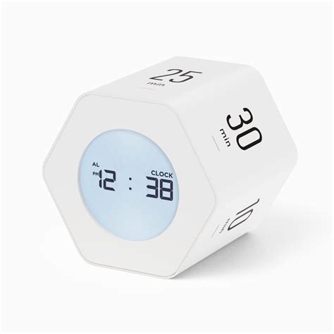 Mua Mooas Multi Hexagon Clock Cube Timer Digital Clock Flip Timer Pomodoro Timer Backlit
