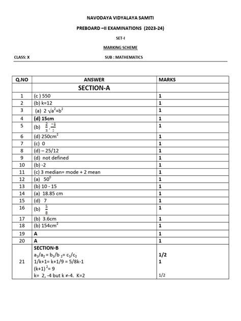 X Maths Standard Ms Set 1 Pb Ii Pdf