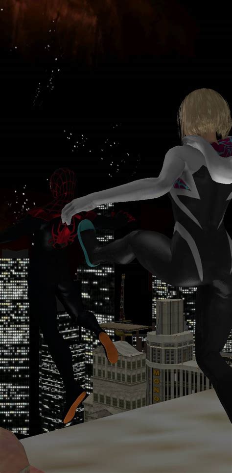 Spider Gwen X Miles Morales 11 By Nightddark On Deviantart