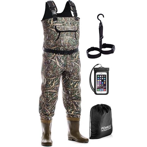 Neoprene Chest Waders Foxelli